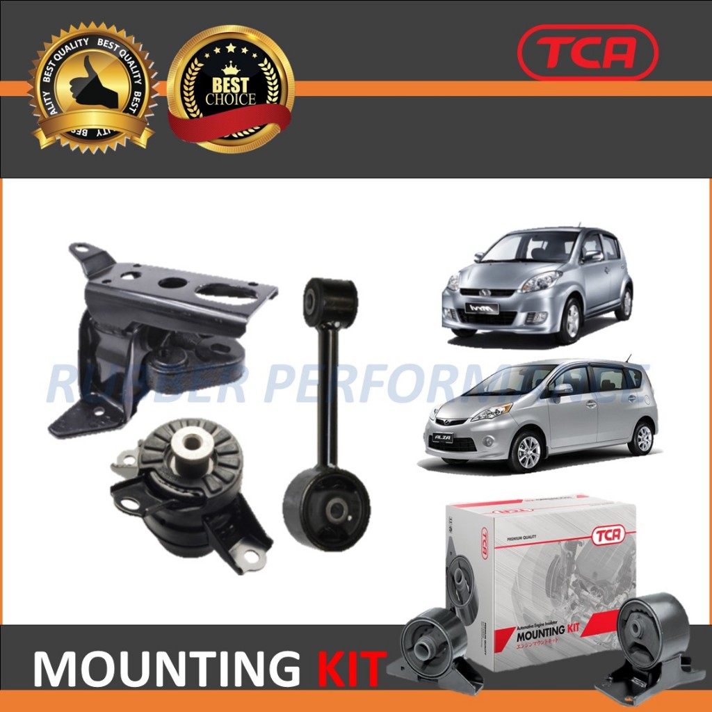 1 SET TCA BRAND ENGINE MOUNTING PERODUA ALZA 1.5 L /MYVI LAGI BEST 1.5 ...