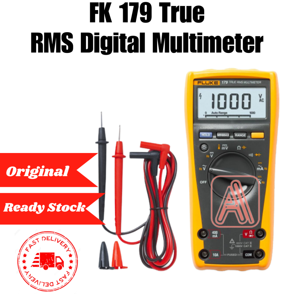 FLUKE 179 True-RMS Digital Multimeter | Shopee Malaysia