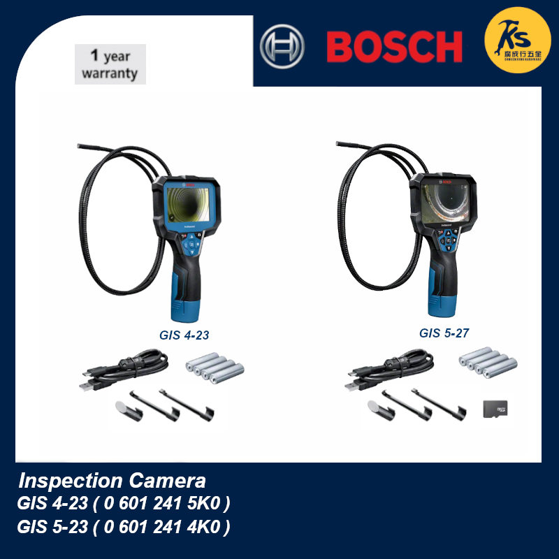 BOSCH 12V Inspection Camera GIC 4-23 Professional ( 0 601 241 5K0 ) | GIC 5-27 C Professional ...