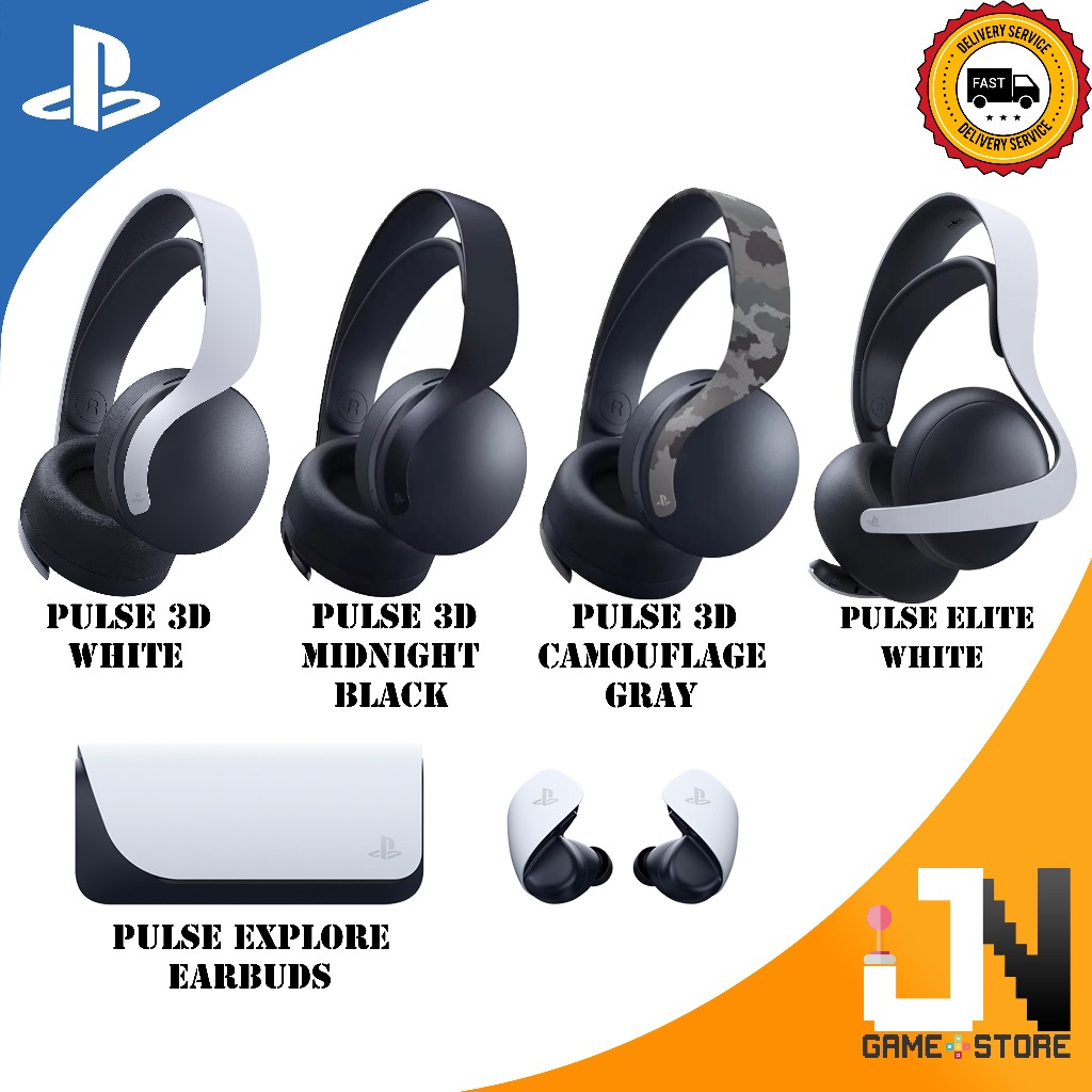 Sony Playstation 5 Pulse Explore Earbuds / Pulse 3D / Pulse Elite Wireless Headset (Sony ...