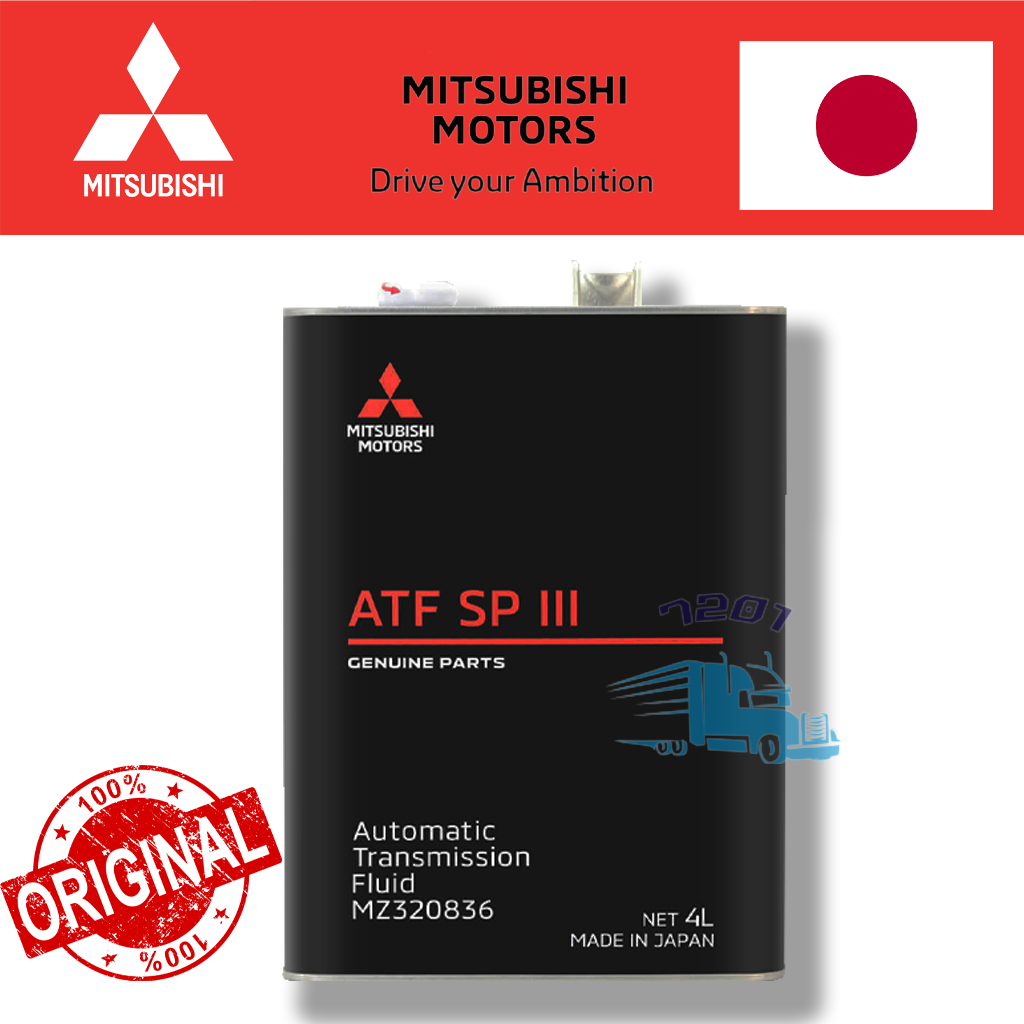100%Original Mitsubishi ATF SP3 Auto Gear Oil / Transmission(4L) Auto ...