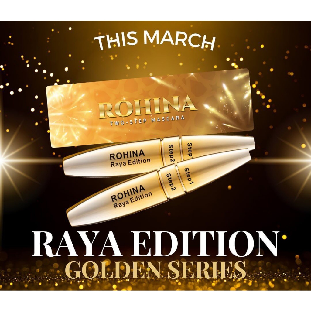 ROHINA TWO STEP MASCARA RAYA EDITON 2024 | Shopee Malaysia
