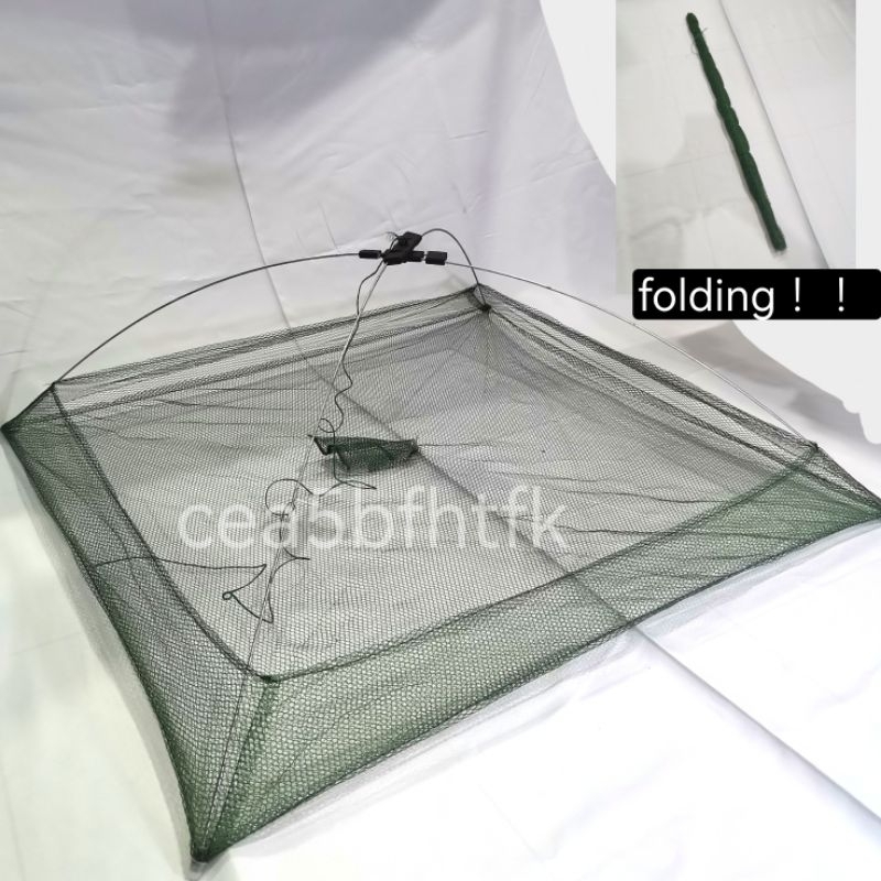 prawn trap / fish trap potable folding /fishing netting trap Mesh ...