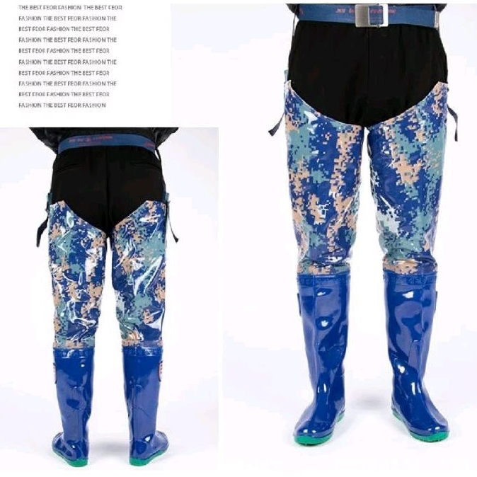 Kasut turun sawah bendang sungai/High quality waterproof fishing pants ...