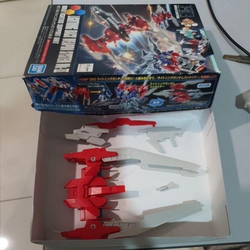 (ASSEMBLED) HGBC 1/144 Lightning Back Weapon System Mk-III | Shopee Malaysia