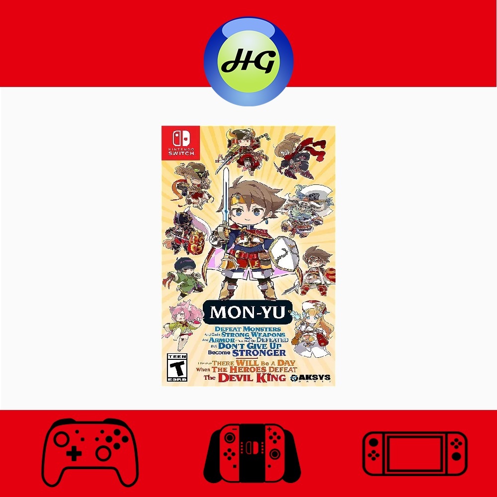 NSW MON-YU: Defeat Monsters And Gain Strong Weapons And Armor. You May ...