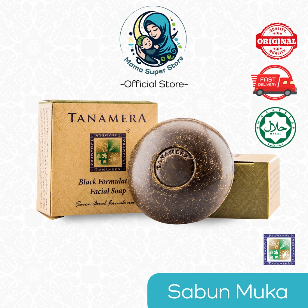 🔥STOK SEDIA ADA🔥 TANAMERA Sabun Muka Formulasi Hitam 60g / masalah ...