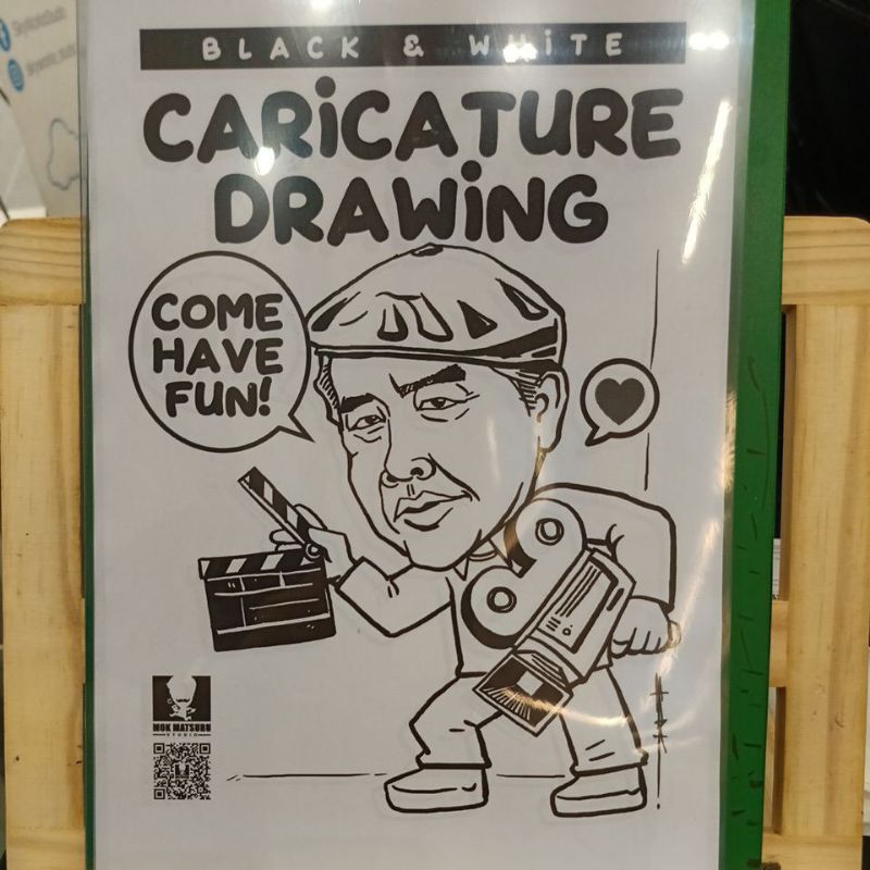 A4 caricature drawing on A4 paper (price per person) | Shopee Malaysia