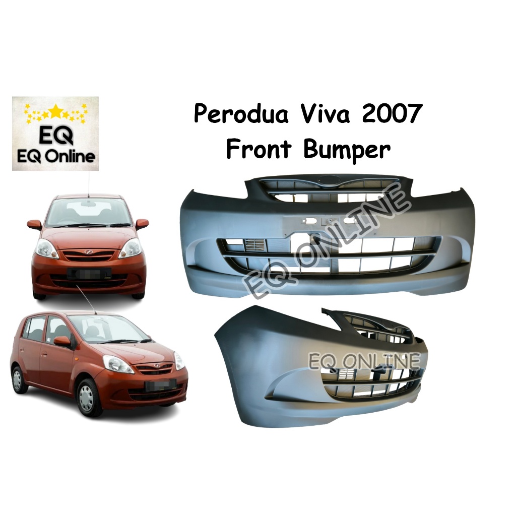 Perodua Viva 2007 Front Bumper (Bumper Depan) PP Plastic Malaysia 2008 ...