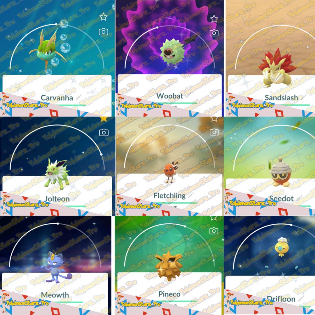 Standard Pokemon Shiny Version Exchange Service Group 12! Drifloon ...