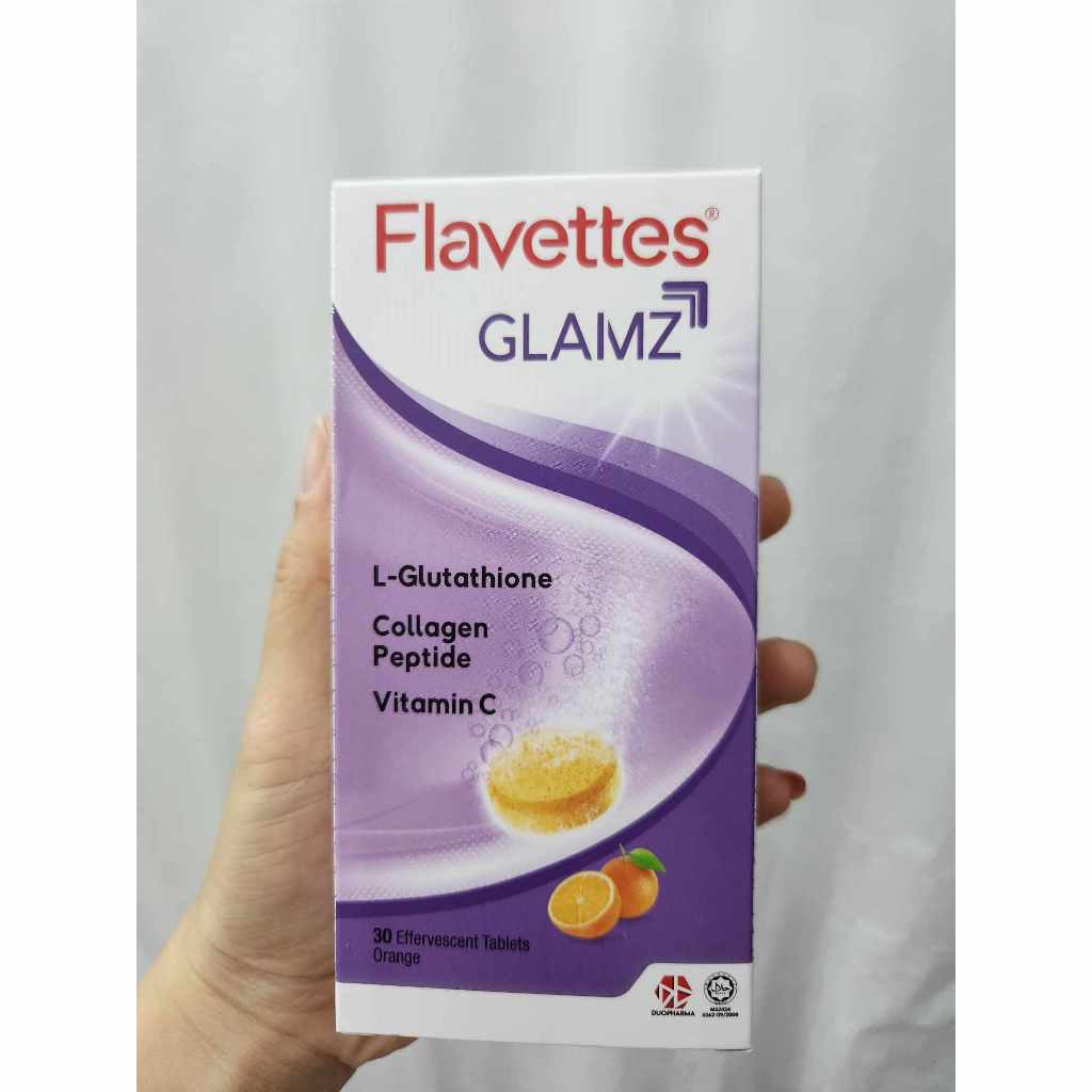 FLAVETTES GLAMZ EFFERVESCENT TABLET 30’s | Shopee Malaysia