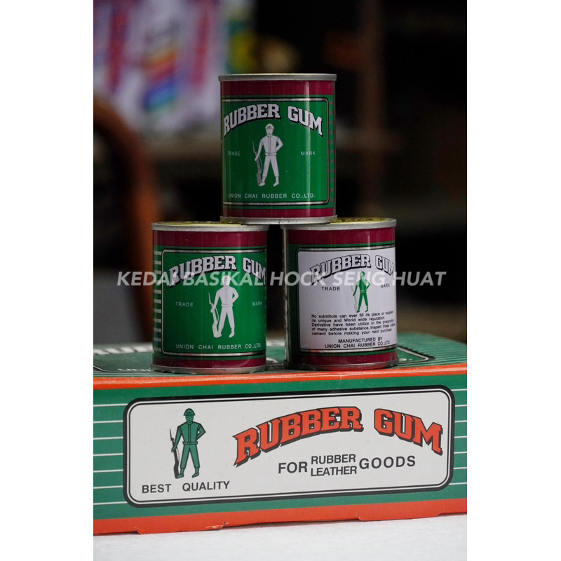 Rubber Cement Gum for Rubber/Leather Goods - 100% Authentic | Shopee ...