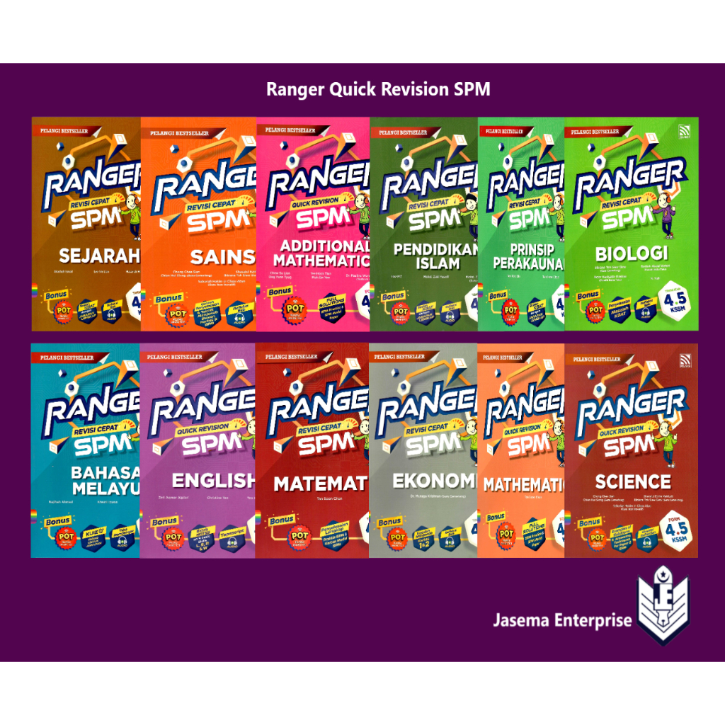 Ranger Revici Cepat SPM Bm | English | Matematik Tambahan | Sains ...