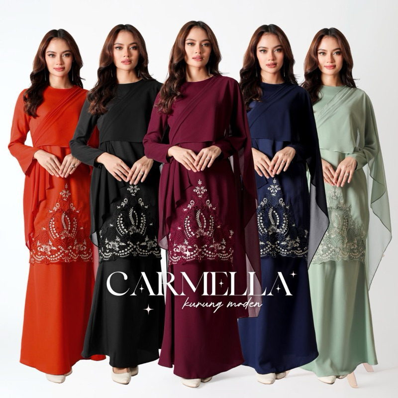 chat dulu ️NEW RAYA SERIES CARMELLA KURUNG | Shopee Malaysia