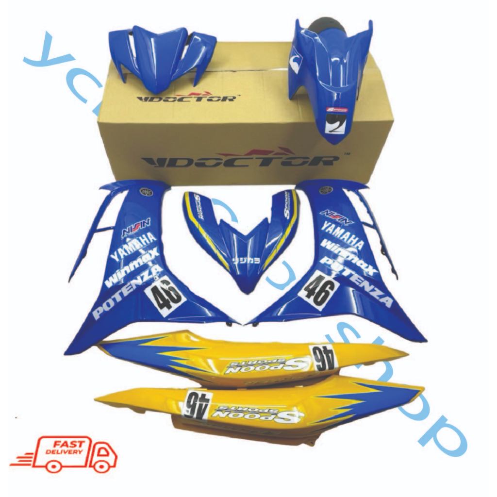 YAMAHA LC135 FI LC 135 FI 135LC FI 135 LC FI V8 DOCTOR NEW DESIGN 2024 ...