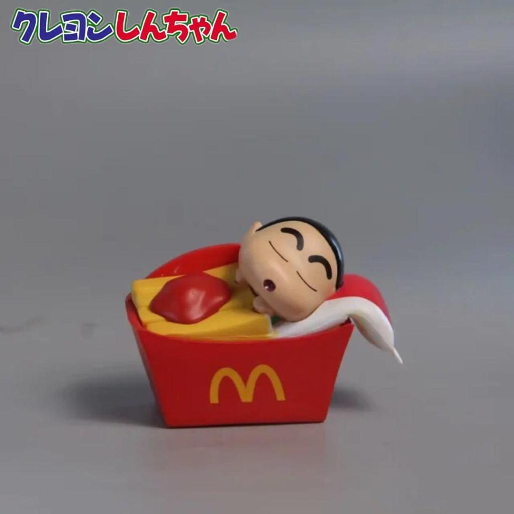 Crayon Shinchan Shinnosuke Nohara Sleeping on McD French Fried Mini ...