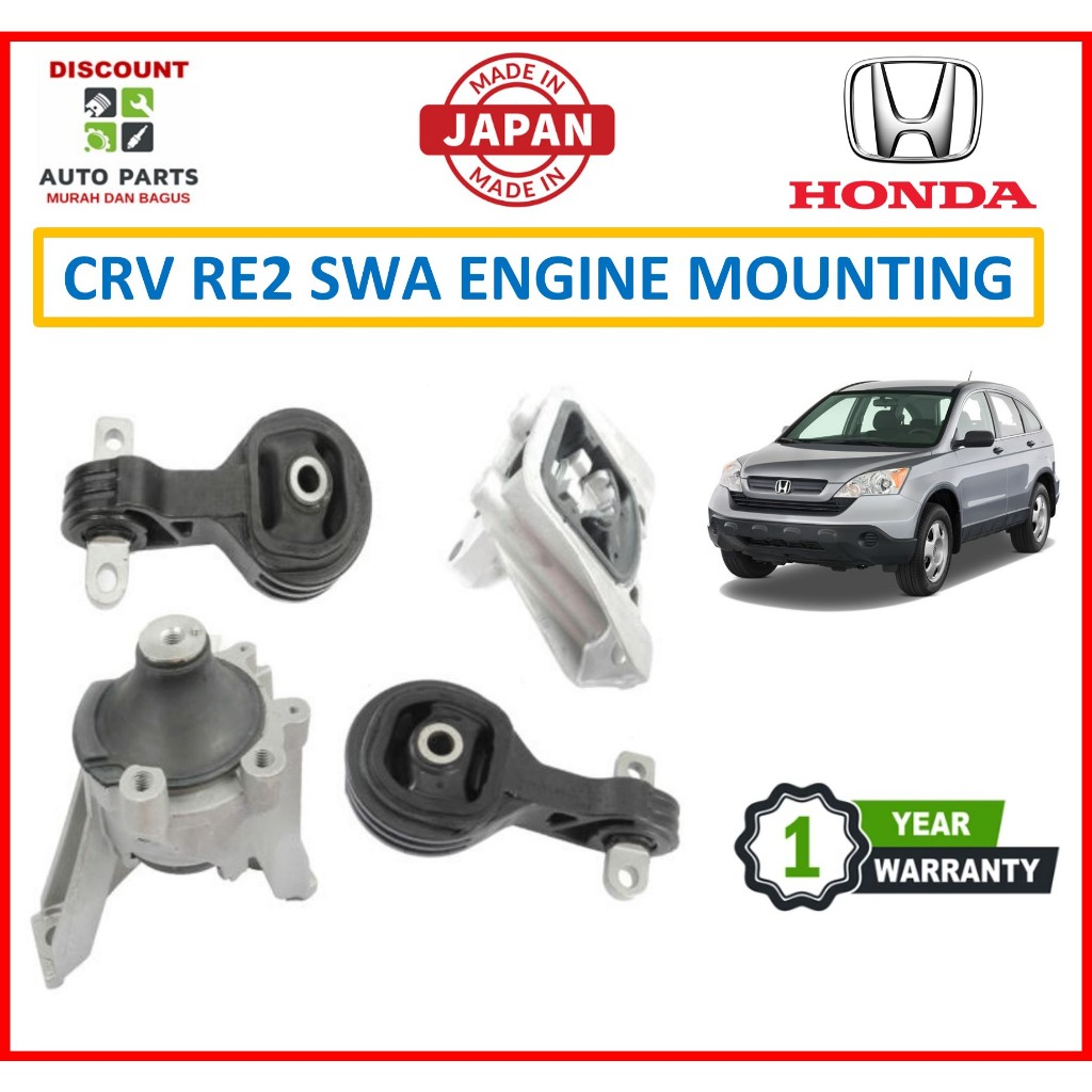 [MADE IN JAPAN] HONDA ENGINE MOUNTING CRV SWA 2006-2012 SWA 2.0 RE2 ...