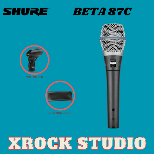Shure Beta 87C Cardioid Condenser Handheld Vocal Microphone (BETA-87C ...