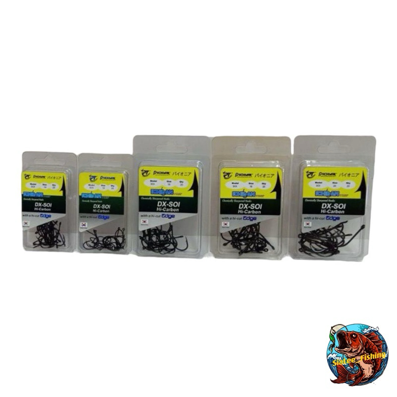 🎉🎉🎉PIONEER NEW TYPE ICHIBAN DX-SOI CHEMICALLY SHARPENED HOOK🎉🎉🎉 ...
