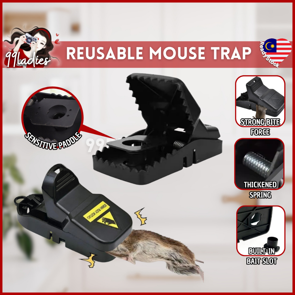 99 Reusable Mouse Catching Traps Rodent catcher Rat Mice Catching Traps ...