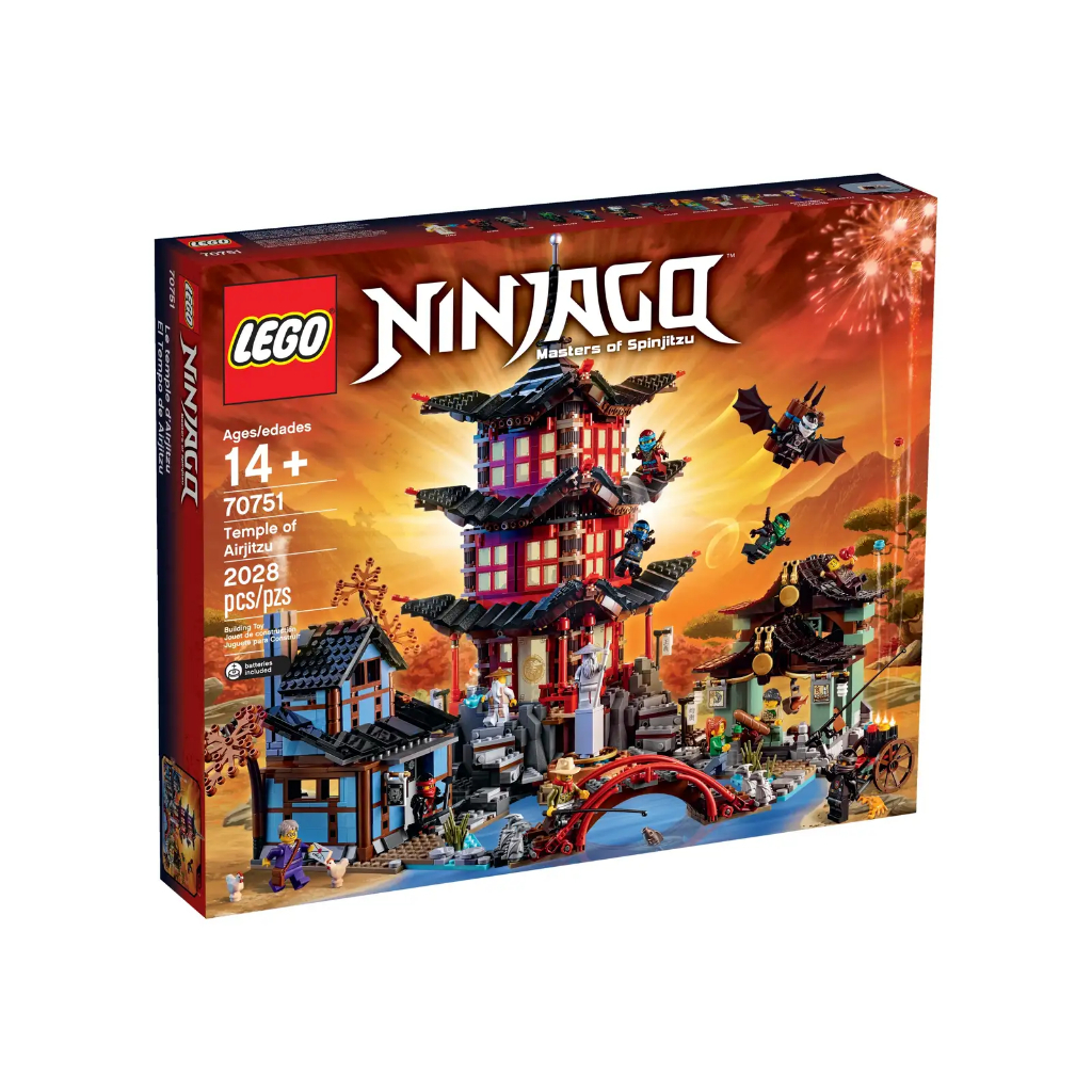 [BrickMonster] Lego 70751 Ninjago Temple of Airjitzu | Shopee Malaysia