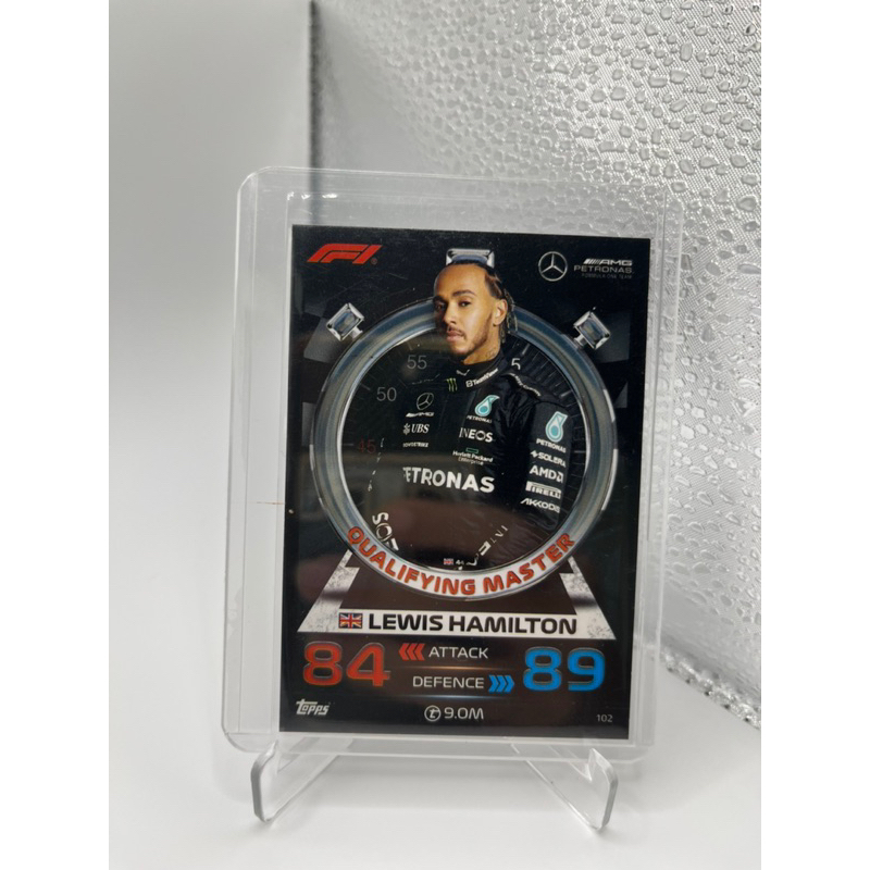 2023 Lewis Hamilton card #102 Topps Attax Formula 1 F1 HOF 🐐 | Shopee ...