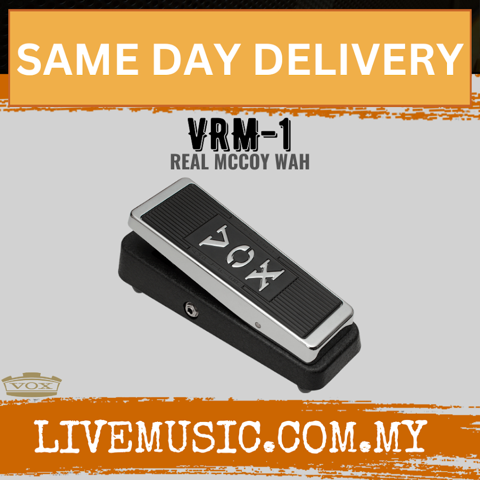Vox VRM-1 Real McCoy Wah Pedal ( VRM1 / VRM 1 ) | Shopee Malaysia