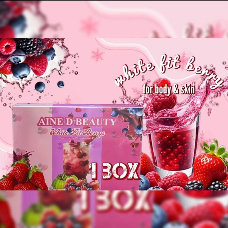 White Fit Berrys for whitening (15 sachets) | Shopee Malaysia
