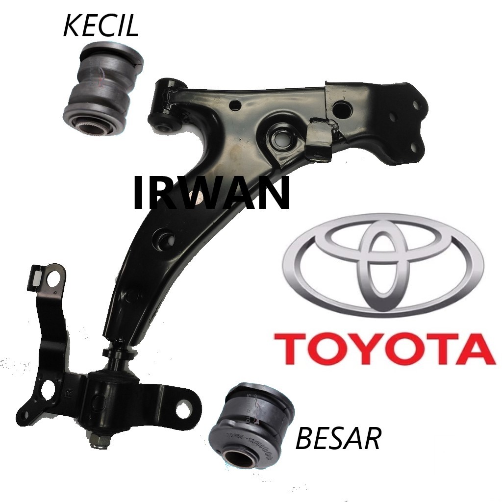 Toyota Corolla SEG AE101 Front Lower Arm Bush Big & Small (Original ...