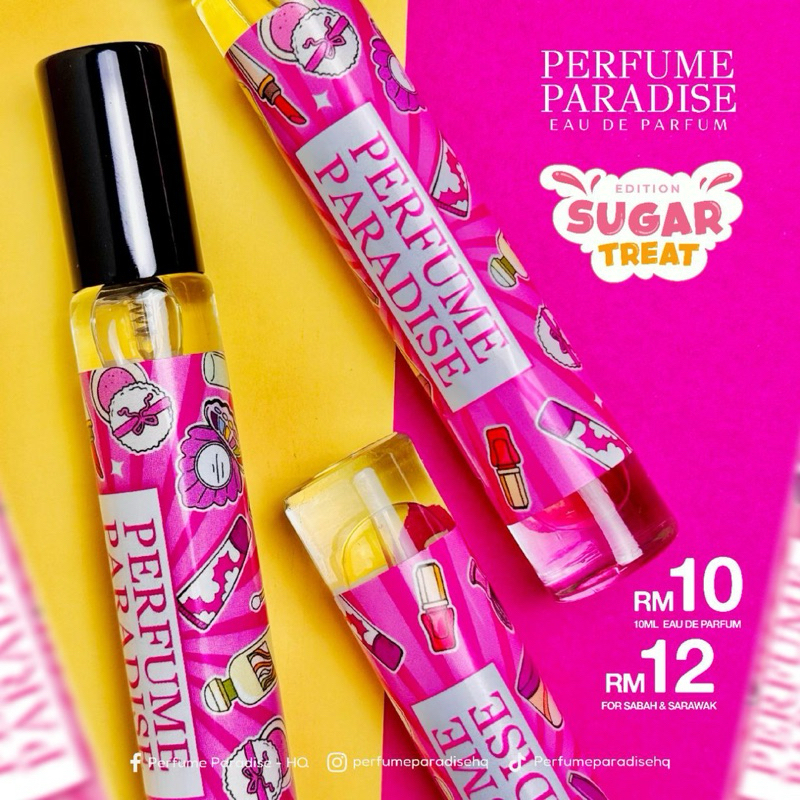 PERFUME PARADISE SUGAR TREAT EDITION | Shopee Malaysia