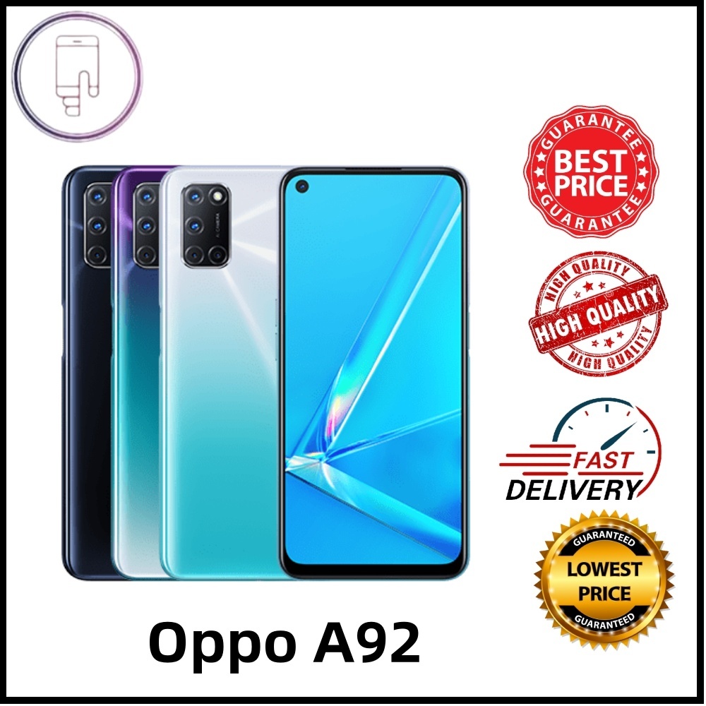 Oppo A92 (12GB RAM + 256GB ROM) 6.5 Inch LTE Original Smartphones With ...