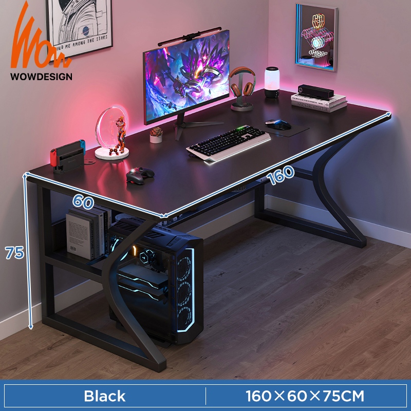 Gaming Table for E-Sport/Computer/PC Thicker & Stable Anti-Scratch ...