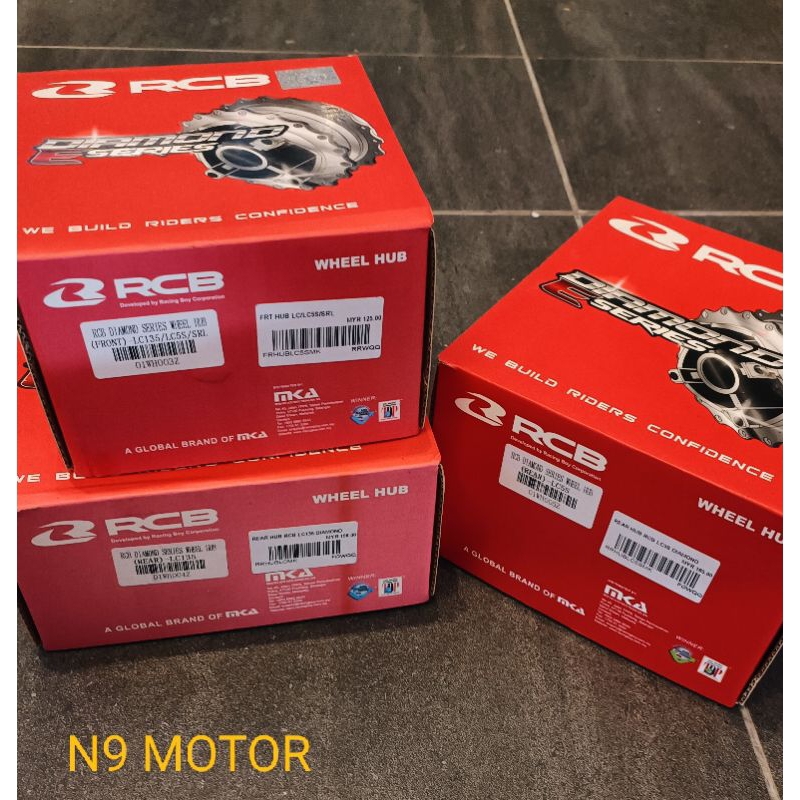 RCB DIAMOND E-SERIES WHEEL HUB LC135 / LC5S / SRL / Y15 FRONT HUB ...