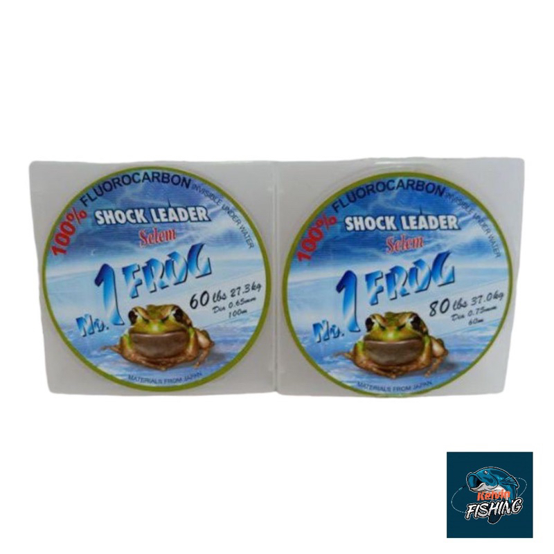 🎈🎈🎈SELEM NO.1 FROG 100% FLUOROCARBON SHOCK LEADER🎈🎈🎈 | Shopee Malaysia