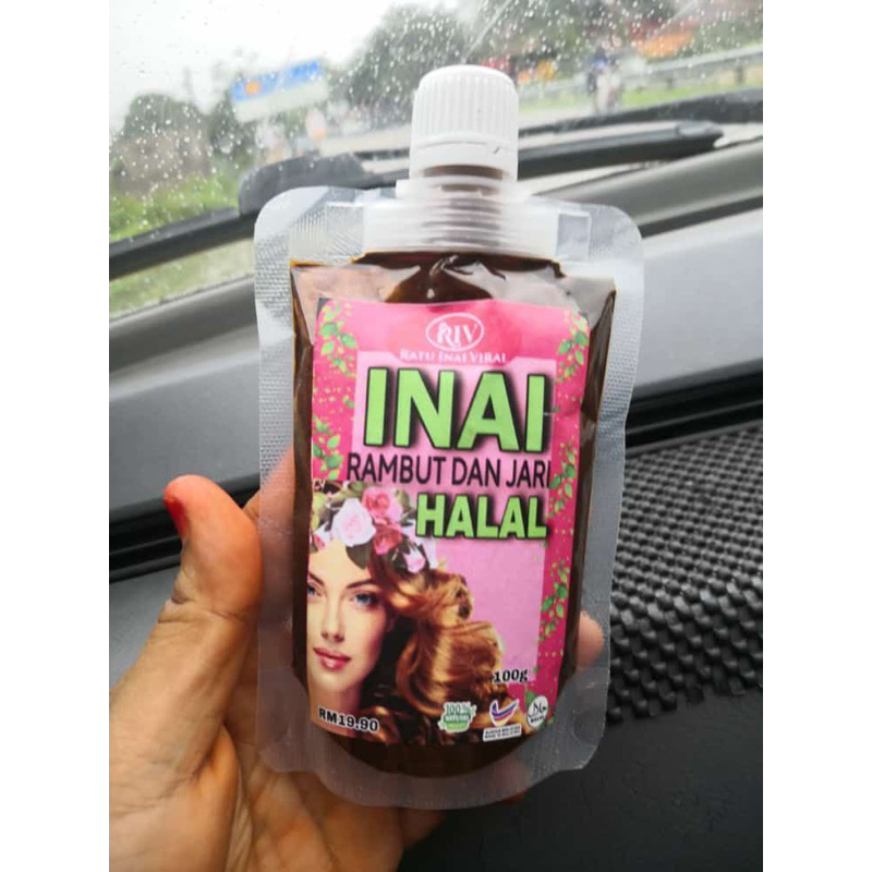 inai riv halal rambut dan jari | Shopee Malaysia