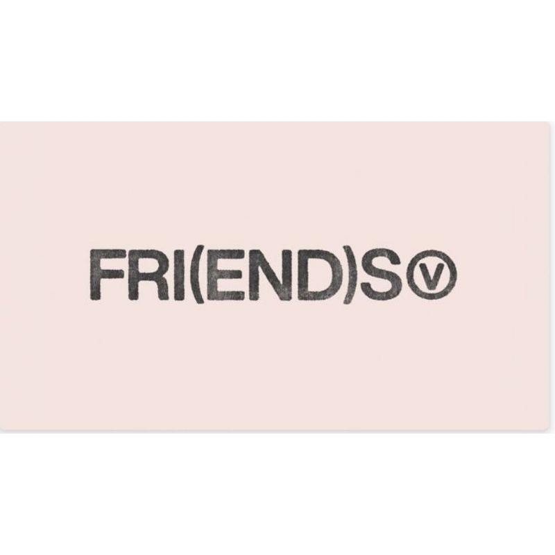 BTS V Fri(End)S Friends Official Merchandise - [Pre-Order] - | Shopee ...