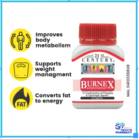 21st Century Burnex For Liver Health - 30 Tablets | Shopee Malaysia