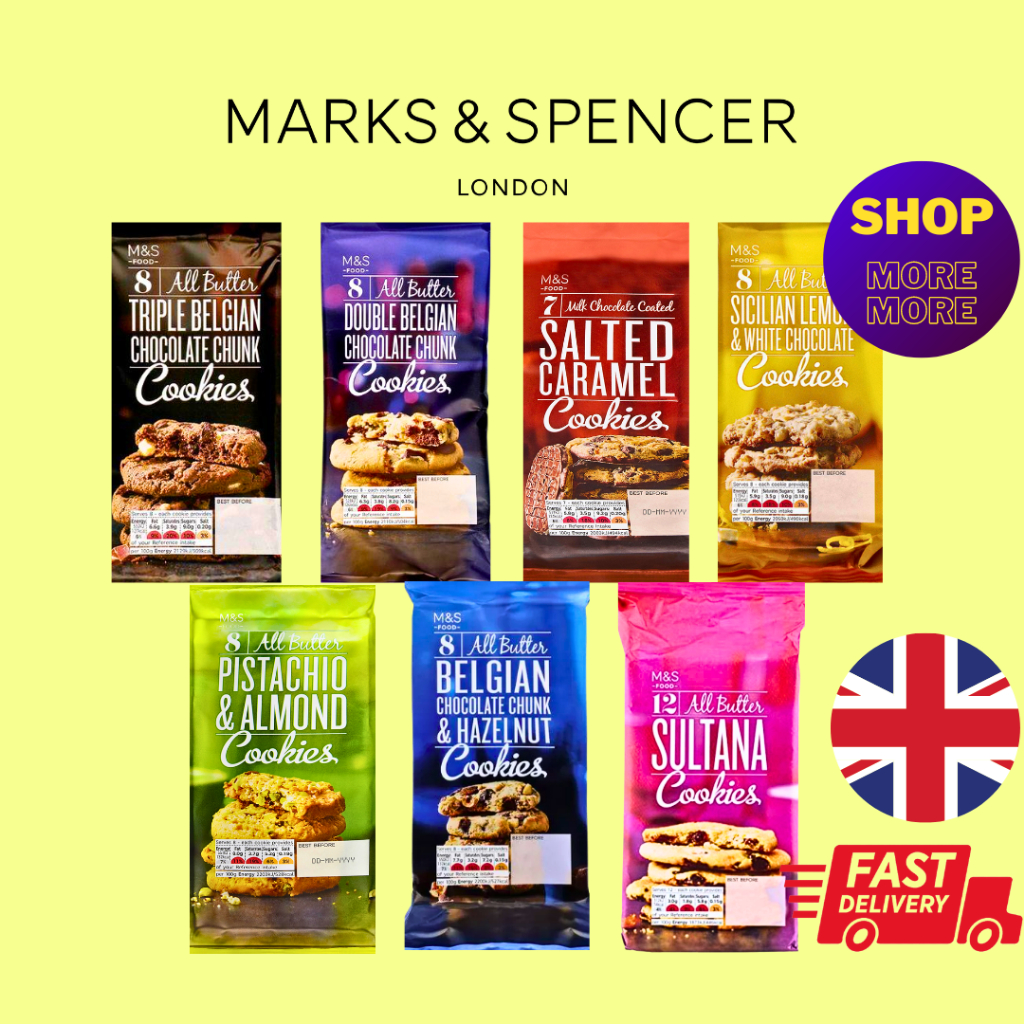 [CNY Gifts🍊] M&S 🇬🇧 Marks and Spencer All Butter Cookies Belgian ...