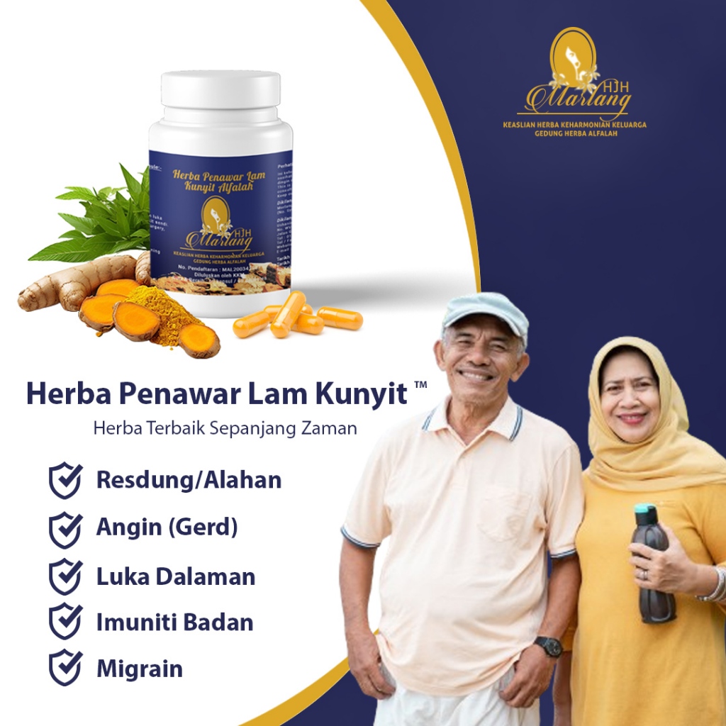 TURMERIC HERBA PENAWAR LAM KUNYIT UNTUK SAKIT SENDI RESDUNG MIGRAIN ANGIN LUKA DALAMAN IMUN ...