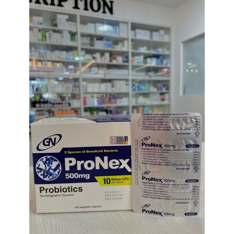 PRONEX PROBIOTIC 500MG 100CAPSULES | Shopee Malaysia