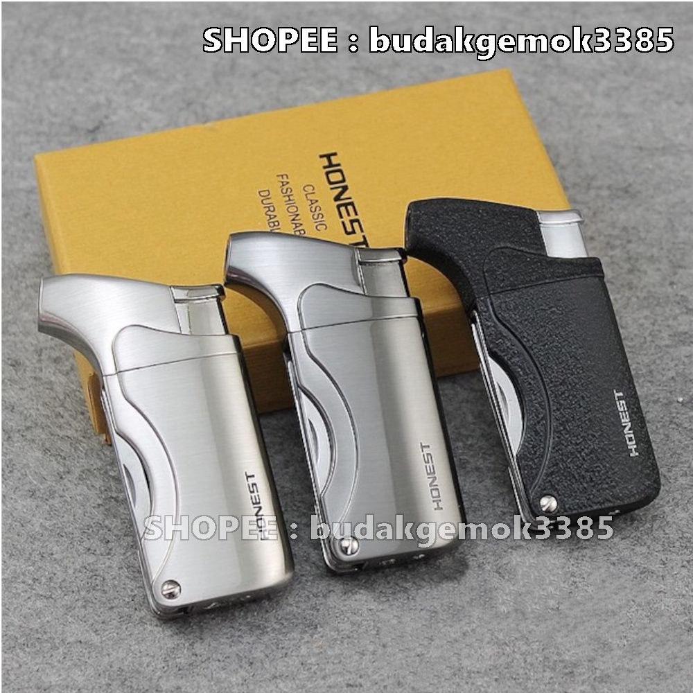 Honest BCZ 241-1 Jet Flame Torch Cigar Butane Gas Lighter | Shopee Malaysia