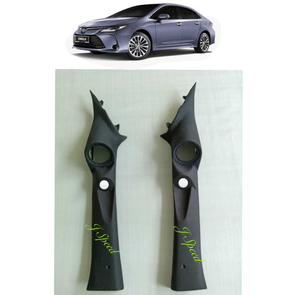 Toyota Altis ZRE211 2019year-2024year (Type R2) 3 Way Air Pillar ...