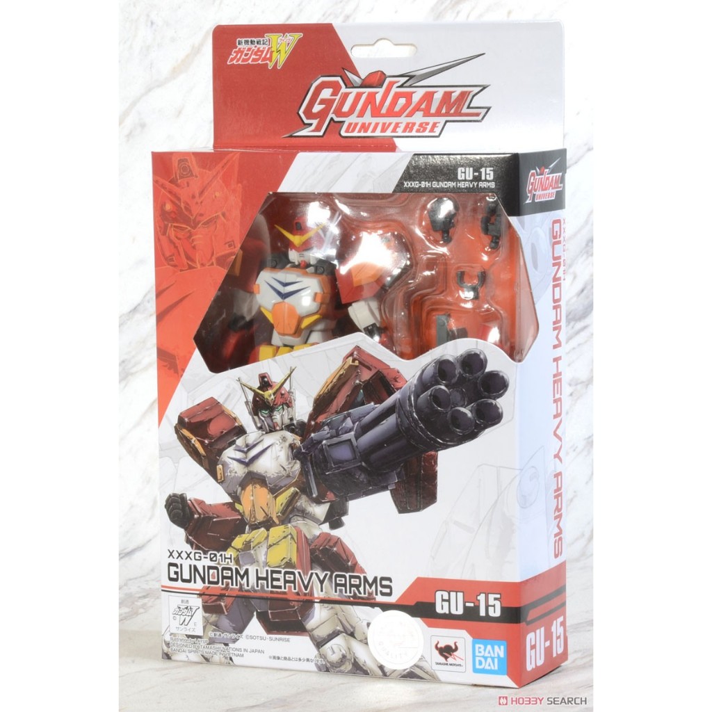 GU HEAVY ARMS GUNDAM HEAVYARMS GU-15 GUNDAM UNIVERSE GUNDAM WING XXXG-01W TAMASHII NATIONS ...