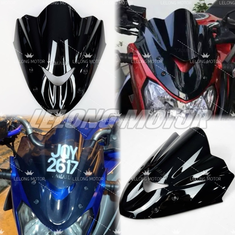 FZ150 NEW V3 VISOR COWLING WINDSHIELD | Shopee Malaysia