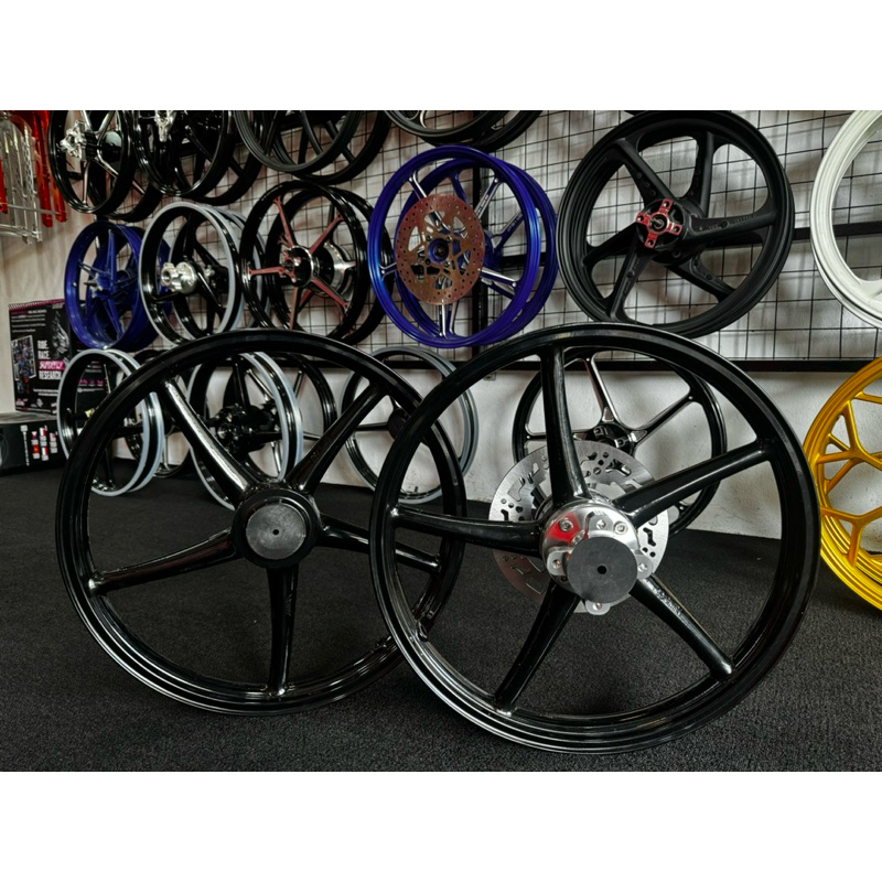 Y125ZR RIM SP CUSTOM HUB BLACK | Shopee Malaysia