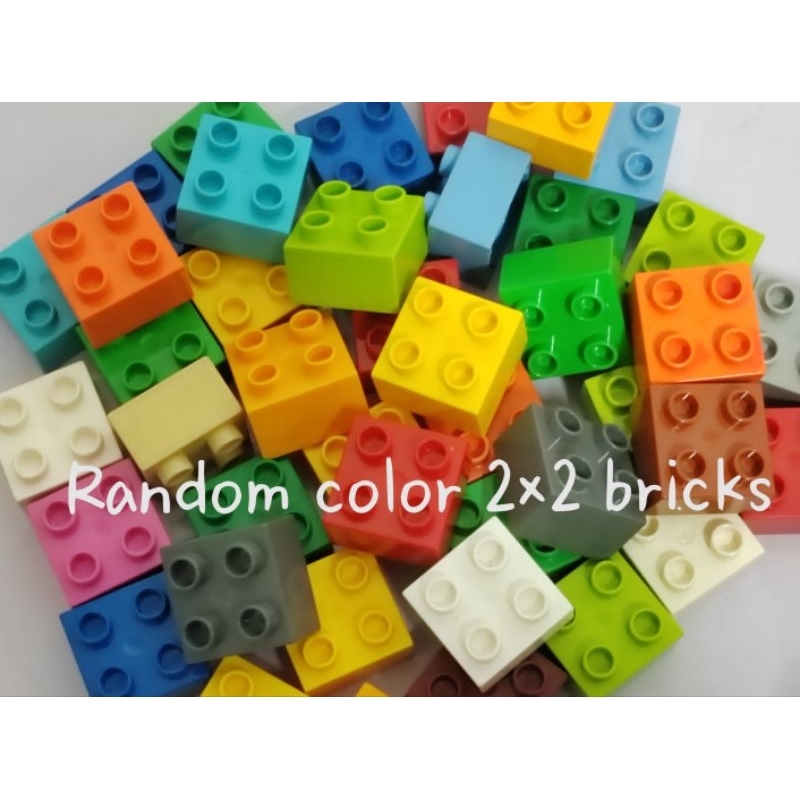 Preloved Lego Duplo Building Blocks duplo Building Toys Mainan Budak ...