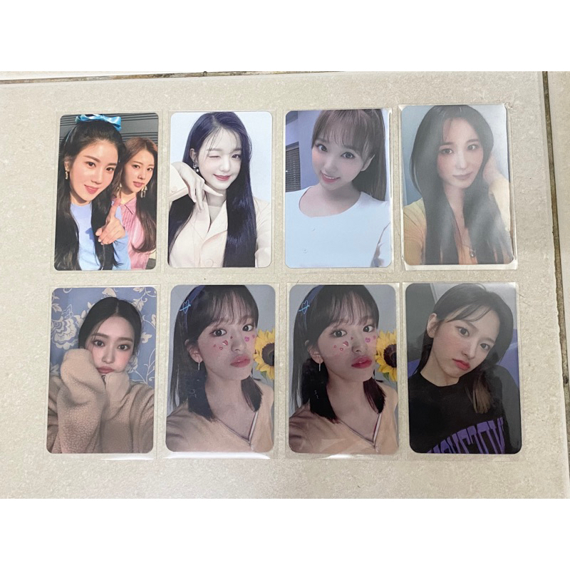 Wts IZ*ONE Izone IVE Eunbi Hyewon Nako Chaeyeon Minju Yujin Wonyoung album official photocard ...