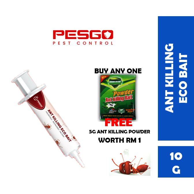 【100% ORIGINAL】MANGZOR Ant Cockroach Gecko Killer Insecticide Gel Bait/ Racun Semut Cicak Lipas ...