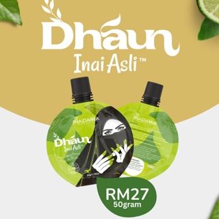Inai Dhaun Inaidamia | Inai Daun Asli | Inai sah solat | Inai Pengantin ...