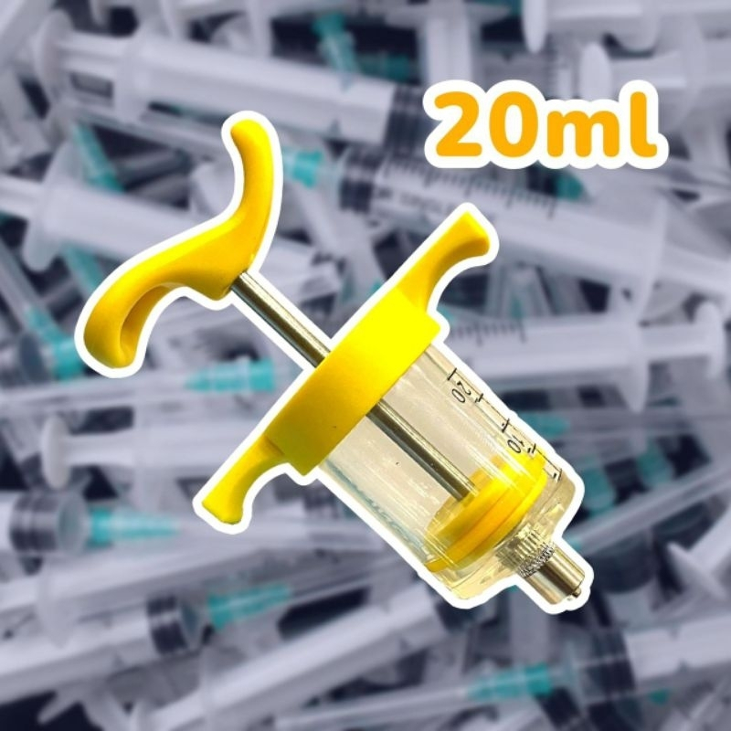 Reusable Syringe | Animal Syringe | Picagari Haiwan | Nylon Syringe ...